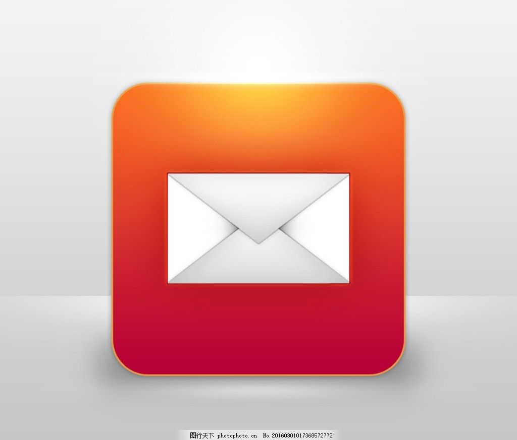信封icon图片_其他_移动界面-图行天下素材网